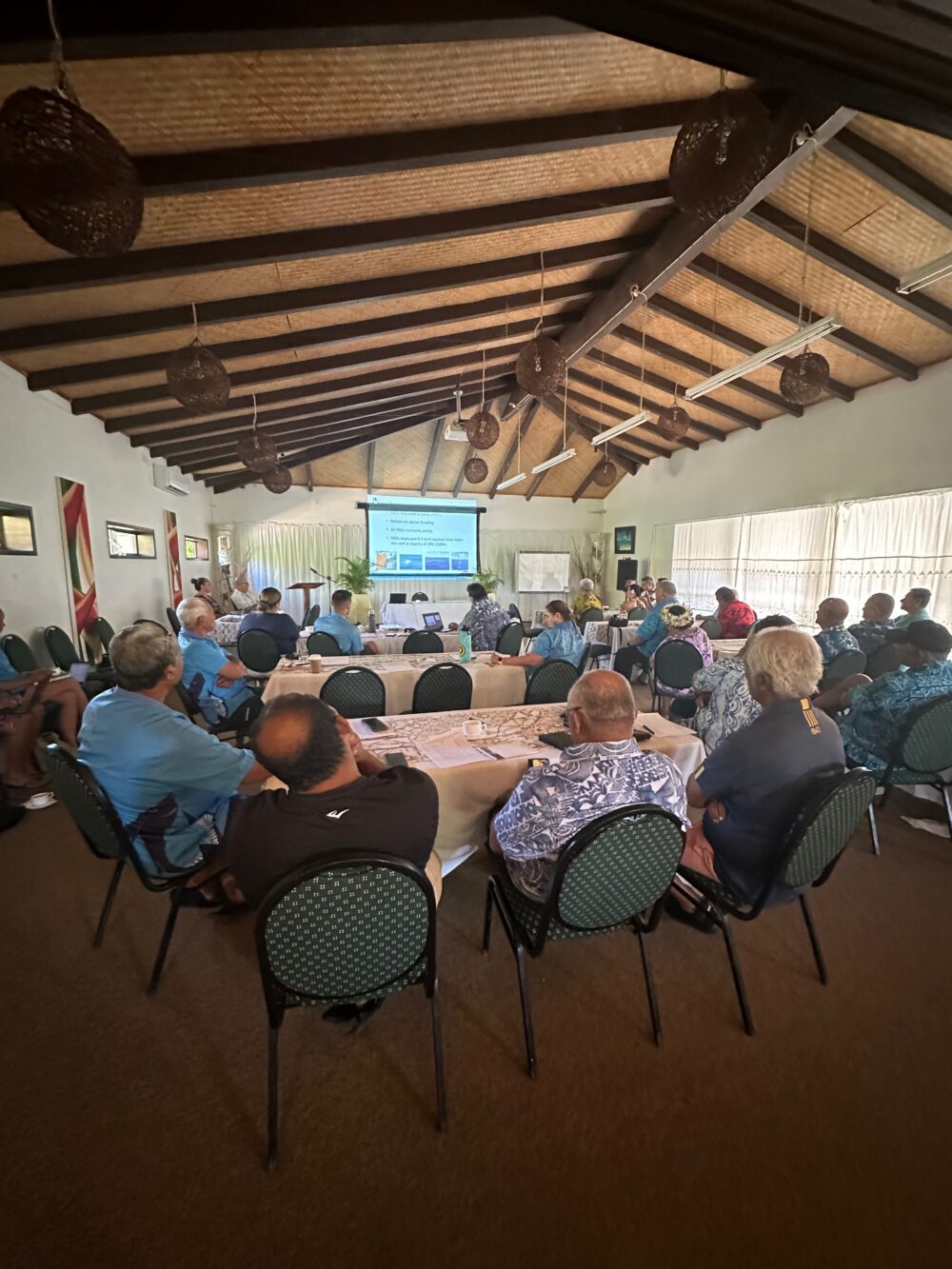 Biodegradable FADs and the purse seine fishery in the Cook Islands